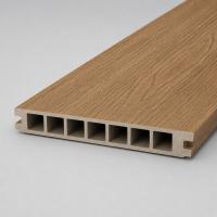 China WPC Garage Wall Panel 155x20mm Waterproof Impact Resistant Interior Cladding Board for sale