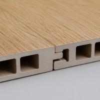 China WPC Garage Wall Panel 155x20mm Waterproof Impact Resistant Interior Cladding Board for sale