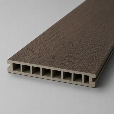 China WPC Railing and Balustrade Infill Board 180x24mm Waterproof Terrace Fence Panel for sale