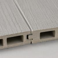 China WPC Outdoor Shower Enclosure Panel 155x20mm Waterproof Poolside Screen Board for sale