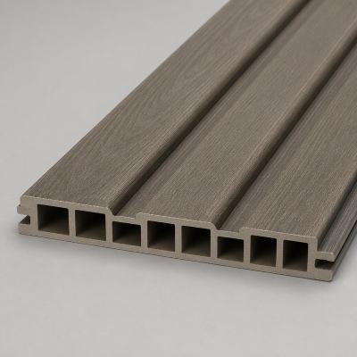 China WPC Warehouse Workshop Partition Panel 219x26mm Industrial Wall Cladding Board for sale