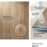 China 5mm Rigid Core SPC Flooring Waterproof Click Lock Vinyl Plank 1220x180mm with IXPE Underlayment for sale