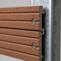 China WPC Padel Court Wall Panel 219x26mm Outdoor Sports Court Surround Cladding Board for sale