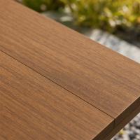 China Termite Proof WPC Seamless Decking Board 102x22mm Outdoor Floor Panel Waterproof for sale