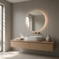 China Insect Proof WPC Bathroom Wall Panel 155x20mm Moisture Proof Interior Board for sale