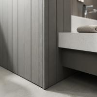 China Insect Proof WPC Bathroom Wall Panel 155x20mm Moisture Proof Interior Board for sale