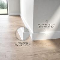 China 400mm High Gloss UV Coated PVC Wall Panel Waterproof Interior Multiple Surface Finishes Available for sale