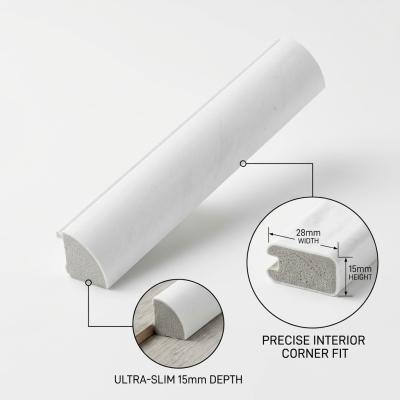 China 500mm V-Groove PVC Wall Panel Bathroom Kitchen Cladding Multiple Surface Finishes Available for sale