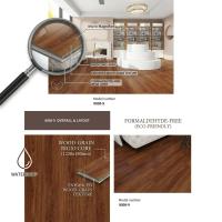 China Eco-friendly Formaldehyde Free SPC Flooring 1220x180mm 5mm Waterproof Mildew Resistant Click Lock Plank for Home for sale