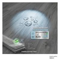 China Eco-friendly Formaldehyde Free SPC Flooring 1220x180mm 5mm Waterproof Mildew Resistant Click Lock Plank for Home for sale