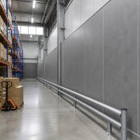 China Durable Impact Resistant SPC Wall Panels for Industrial & Commercial Facilities for sale