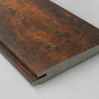 China Corten Rusted Metal SPC Wall Panels Waterproof Interior Wall Cladding for sale
