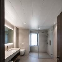 China Moisture-Proof PVC Ceiling Panel 300mm Waterproof Bathroom Flat Board 20 Models for sale