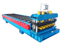 China 13 Rows Rollers Glazed Tile Making Machine With 45# Steel Rollers Hydraulic Cutting for sale