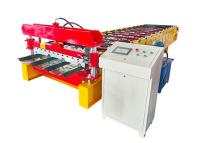China Hydraulic Motor Driven Metal Rollformer And Electric Curving Machine for sale