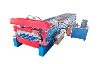 China Steel Roof Trapezoidal 20m/Min Sheet Metal Roll Forming Machines Iron Zinc for sale