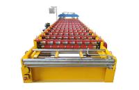 China Precision 0.6mm Sheet Metal Roll Forming Machines Hydraulic Cutting for sale
