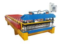 China Precision 0.6mm Sheet Metal Roll Forming Machines Hydraulic Cutting for sale