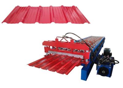 China Metal Roofing Galvanized Aluminum Corrugated Steel Sheet metal roll forming machine for sale