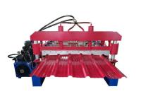 China Metal Roofing Galvanized Aluminum Corrugated Steel Sheet metal roll forming machine for sale