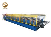China Hot Sell Multiple Profile Iron Color Roof Sheet Metal Roll Forming Machines With Six Ribs for sale