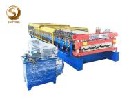China Hot Sell Multiple Profile Iron Color Roof Sheet Metal Roll Forming Machines With Six Ribs for sale