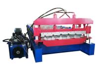 China Automatic trapezoidal Iron Steel Roofing Sheet Metal Roll Forming Machines for philippines for sale