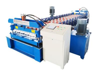 China Trapezoidal Roofing Sheet Metal Roll Forming Machines for sale