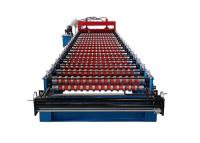 China Coil Width 1000mm Corrugated Sheet Roll Forming Machine For Roof Panel Sheet Making for sale