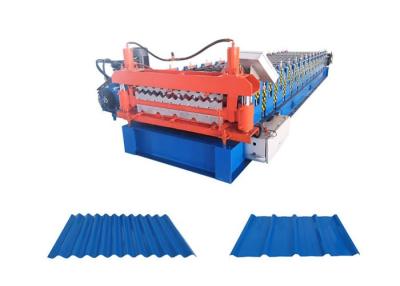 China Roof Wall Sheet Double Layer Roll Forming Machine for sale