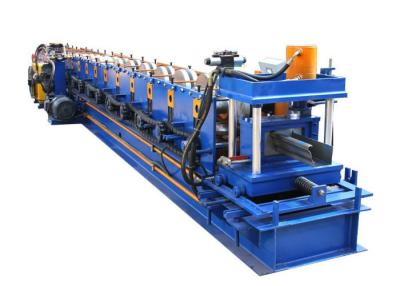 China 45 Steel Rollers Gutter Making Machine 15M/Min Metal Gutter Manufacturing Plant for sale