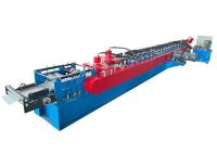 China 440v Construction Materials Door Frame Roll Forming Machine Cold Hydraulic Cutting for sale