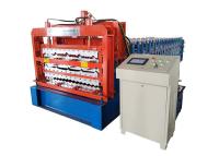 China Roof Panel 0.8mm 220v Three Layer Roll Forming Machine Plc for sale