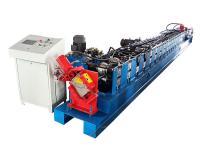 China Metal Coil Steel Profile Door Frame Roll Forming Machine Produce Gate Frame for sale