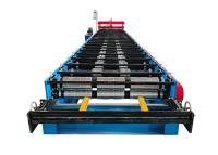 China Iron Roofing Sheet Metal Roll Forming Machine Tile Sheet Customized Profile for sale