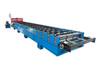China Plc Control Automatic Steel Sheet Metal Roll Forming Machine Roofing Tile for sale