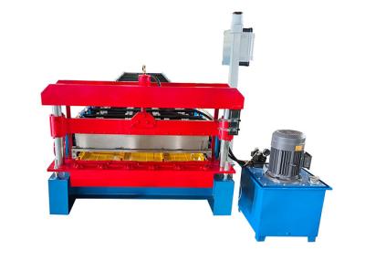 China 0.2-0.8mm PPGL Metal Roofing Sheet Roll Forming Machine Customized Color for sale