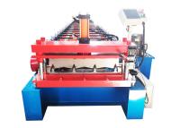 China Omron Encoder 45# Roofing Sheet Manufacturing Machine For Steel for sale