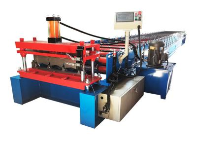 China Lock Roofing Sheet Roll Forming Machine With Automatic System for sale