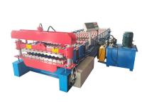 China PLC Controlled Galvanized Corrugated Roll Board Handling System For Steel Roofing And Wall Panel for sale