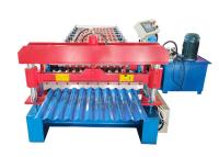 China ISO PLC Control Corrugated  Iron Roof Sheet Making Machine Cold Galvanizing Line for sale