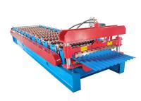 China ISO PLC Control Corrugated  Iron Roof Sheet Making Machine Cold Galvanizing Line for sale