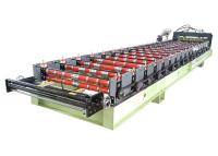 China Plc Control Roof Tile Glazed Tile Forming Machine Customized for sale