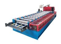 China High Speed Metal Aluminum Roll Forming Machines With Hydraulic Power for sale