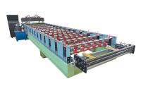 China PPGI / GI Roof Panel Roll Forming Machine A / C Motor for sale