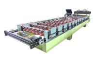 China 914mm Trapezoidal Tile Roll Forming Machine Automated Steel Tile Forming Machine for sale