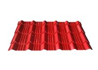 China Roofing Sheet Glazed Tile Roll Forming Machine With 70mm Shaft 13stations for sale