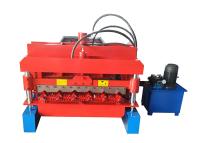 China GI/PPGI Glazed Tile Roll Forming Machine 4kw For Building Material Machinery for sale