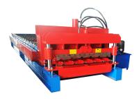 China GI/PPGI Glazed Tile Roll Forming Machine 4kw For Building Material Machinery for sale
