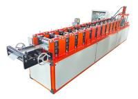 China width 140mm Color Steel Roller Shutter Door Roll Forming Machine Slat Machine 4kw for sale